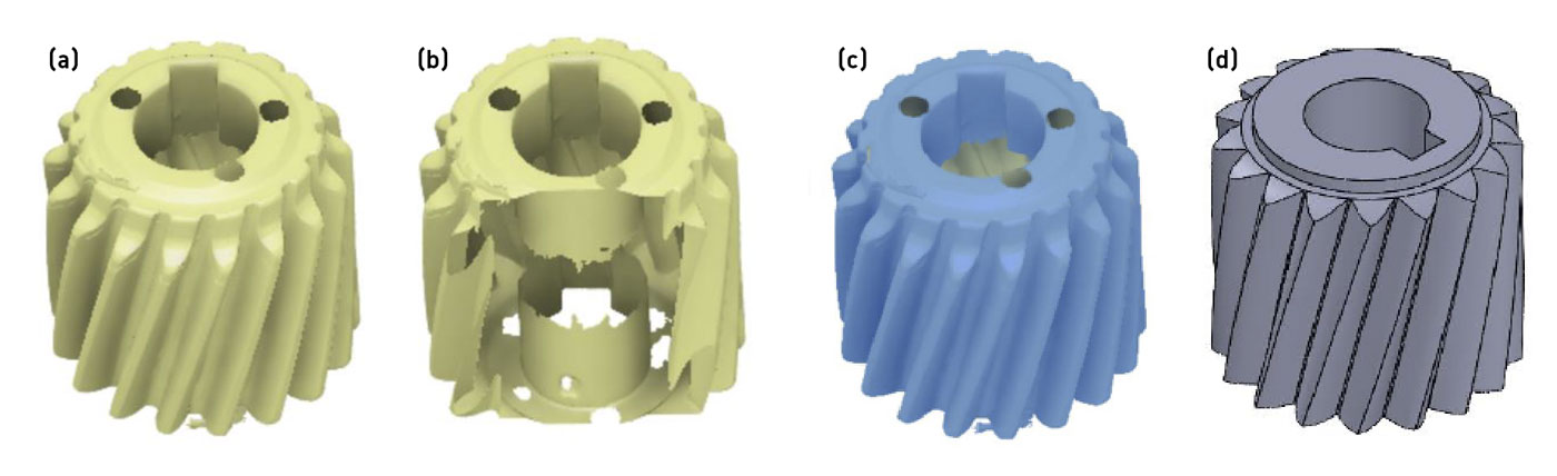 Reverse Engineering legacy components using filament-based metal ...